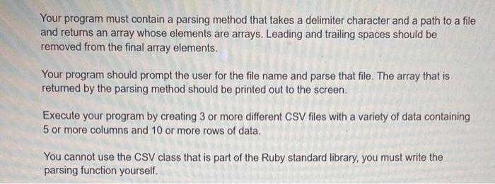Solved Comma-Separated Value (CSV) files are text files | Chegg.com