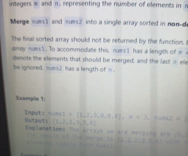 Solved integers m ﻿and n, ﻿representing the number of | Chegg.com