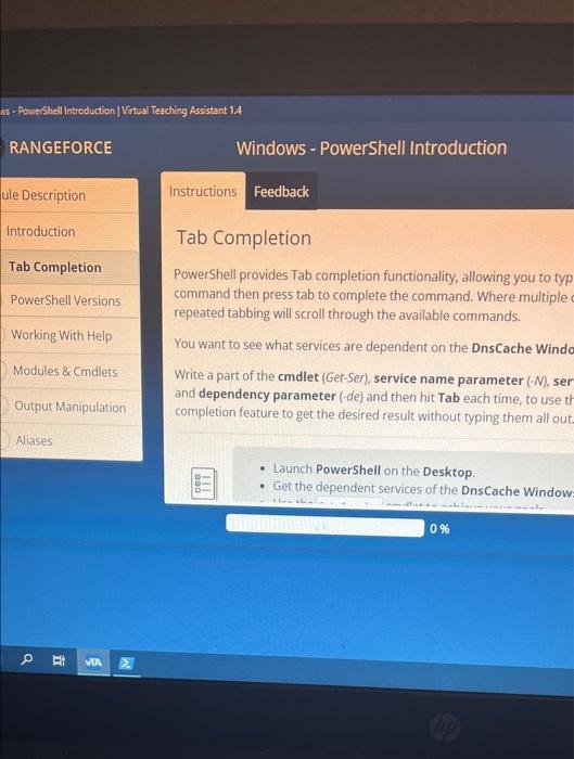 N5 - PowerShell Introduction | Virtual Teaching | Chegg.com