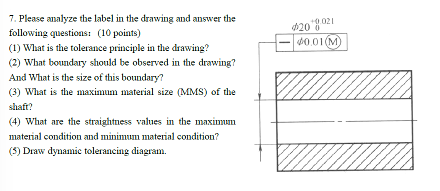 Solved Please analyze the label in the drawing and answer | Chegg.com