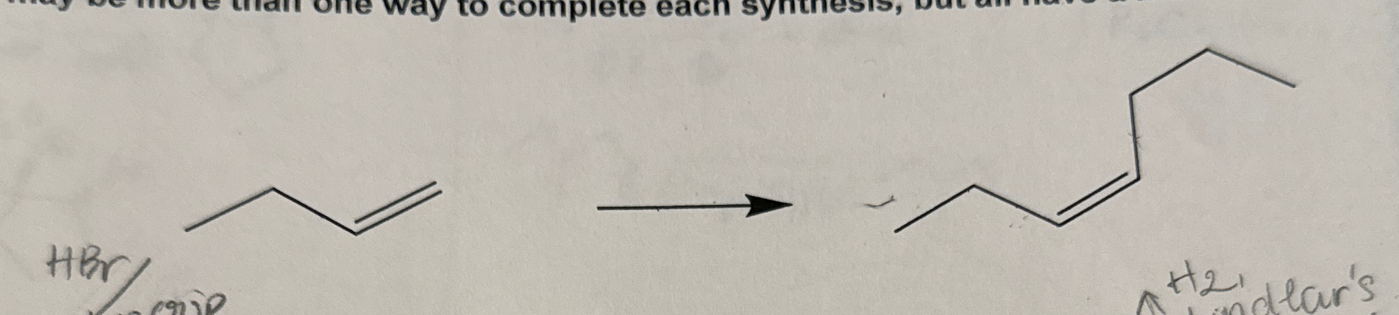 Solved Draw all steps of synthesis | Chegg.com