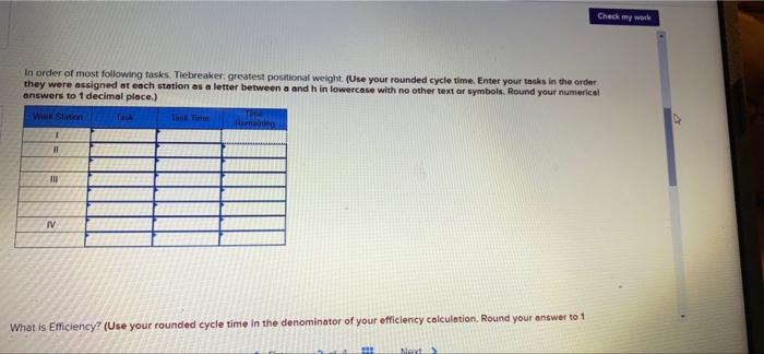 Solved Checimy work 2 Problem 6-2 (Algo) A manager wants to | Chegg.com