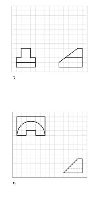 Solved Auxiliary View Sketching Problems. sketch the partial | Chegg.com