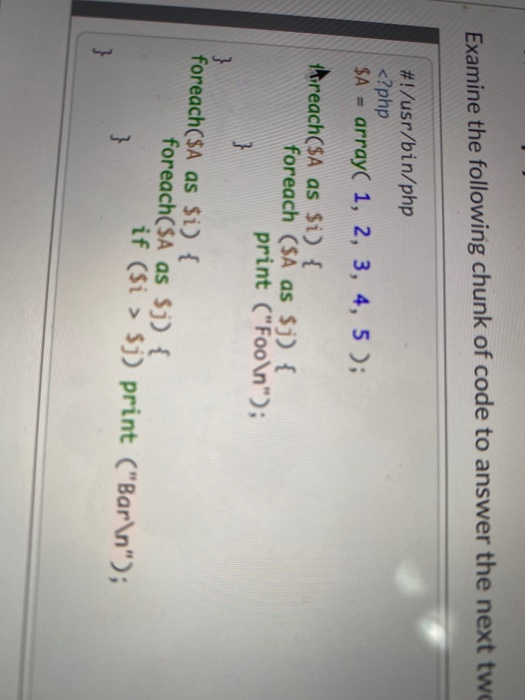 Solved Running the above code, how many times will the | Chegg.com