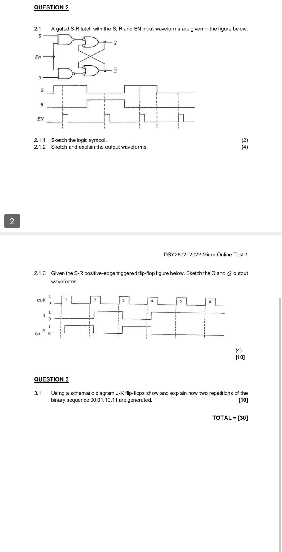 Solved DSY2602- 2022 Minor Online Test 1 IF YOU HAVE THE | Chegg.com