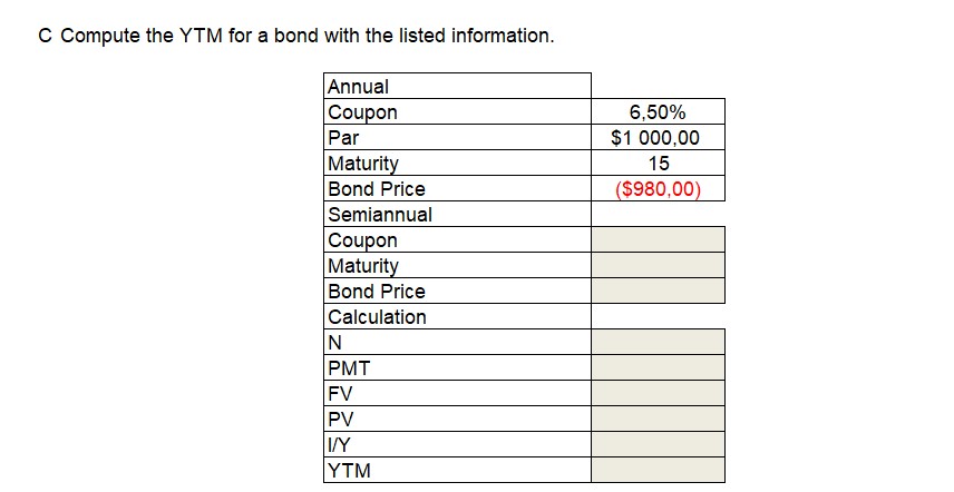 please do the compuations and formulas , ﻿show it to | Chegg.com