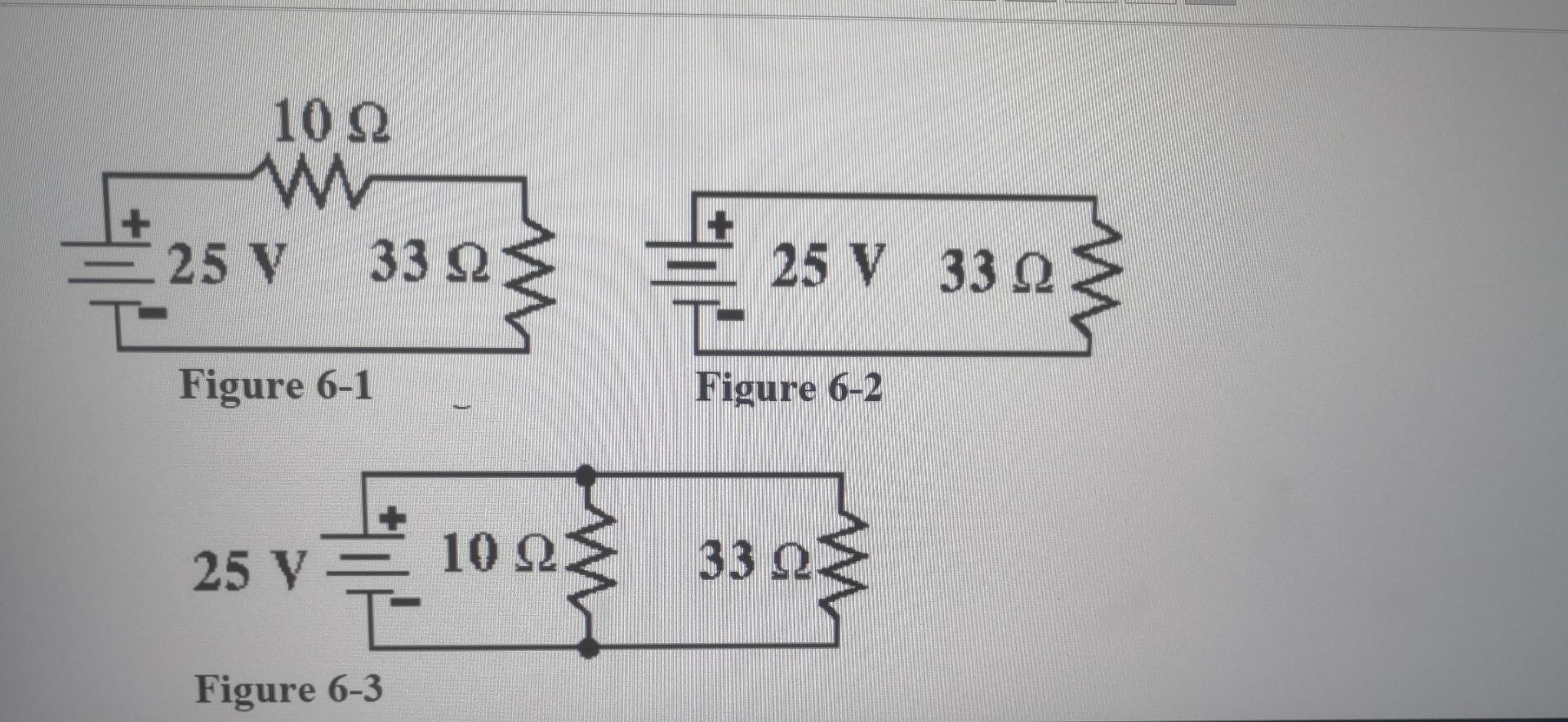 Solved Which of the circuits (Figure 6-1, 6-2, or 6-3) is a | Chegg.com