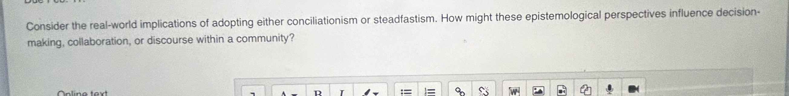 Solved Consider the real-world implications of adopting | Chegg.com