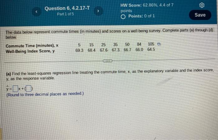Solved the data below represent commute times (in minutes) | Chegg.com
