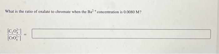 Solved A solution containing a mixture of 0.0334M potassium | Chegg.com