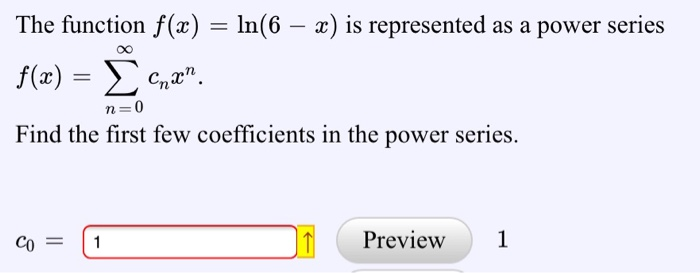 Solved The function f(x) = ln(6 – x) is represented as a | Chegg.com