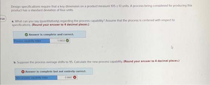 Solved Design specifications require that a key dimension on | Chegg.com