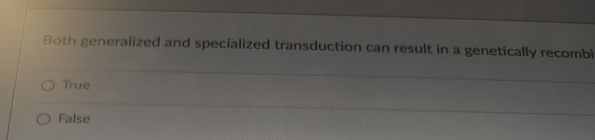 Solved Both generalized and specialized transduction can | Chegg.com