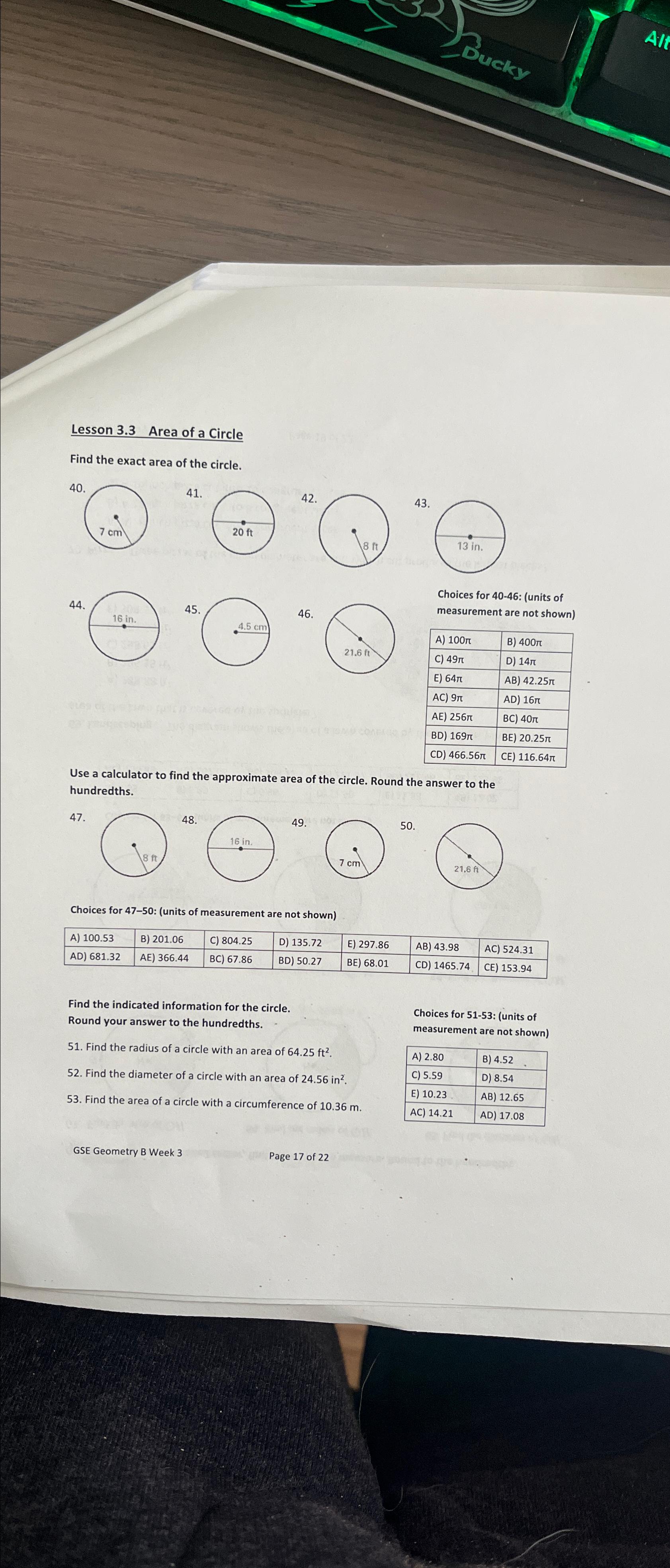 Solved Need answers for 40-53? | Chegg.com