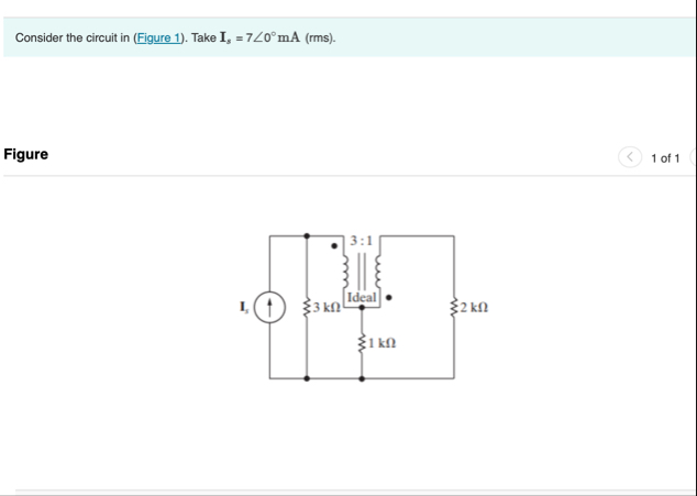 Solved Consider the circuit in (Figure 1). ﻿Take | Chegg.com