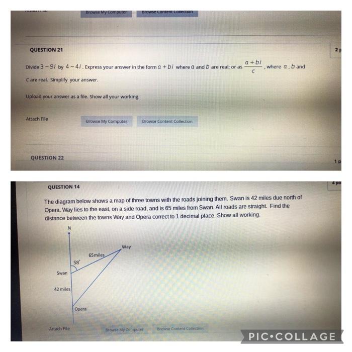 Solved Browse My Computer Browse content Cameron QUESTION 21 | Chegg.com