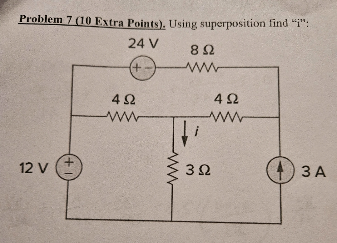 Solved Problem 7 (10 Extra Points). Using superposition | Chegg.com Solved Problem 7 (10 Extra Points). Using superposition | Chegg.com