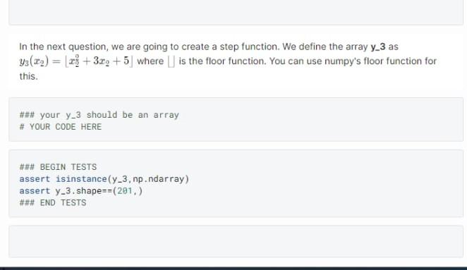 Solved Create a discrete interval ×2 with x2∈[−4,1] with 201 | Chegg.com