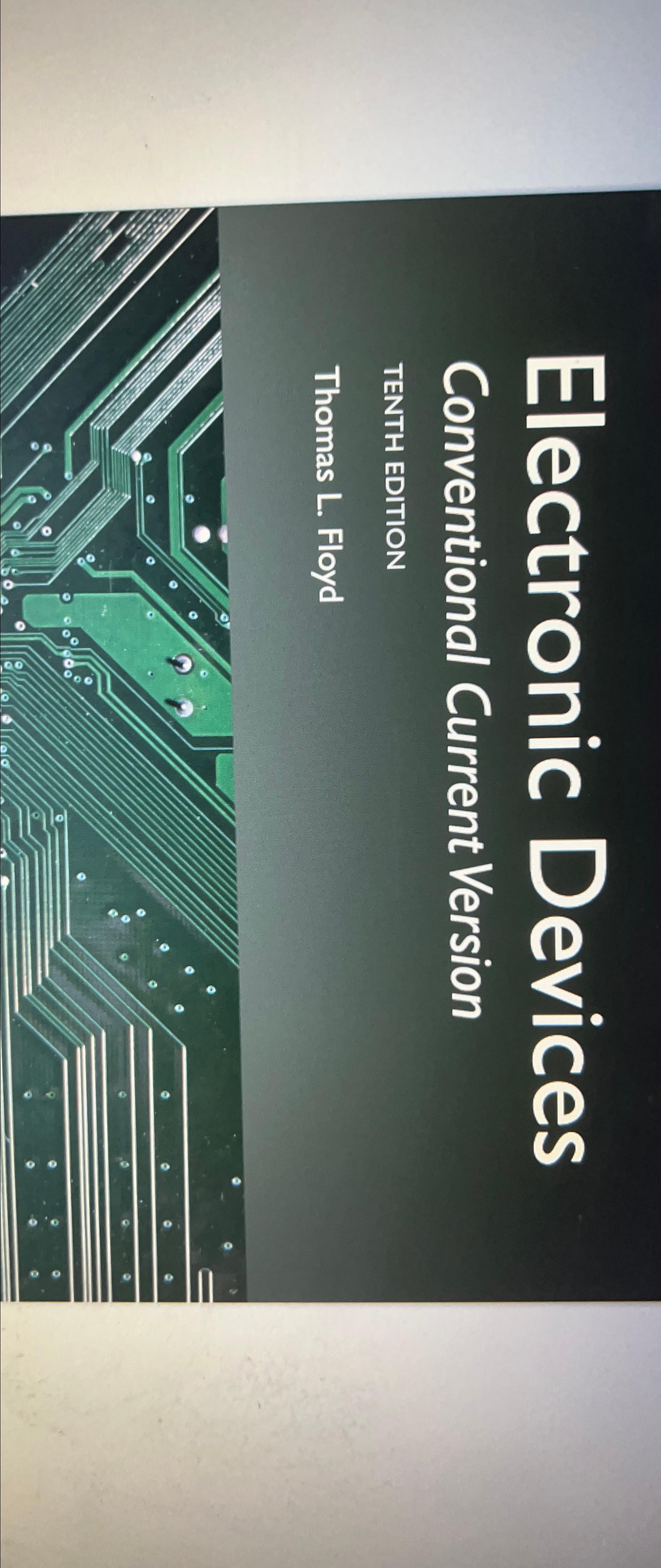 Solved Electronic DevicesConventional Current VersionTENTH | Chegg.com