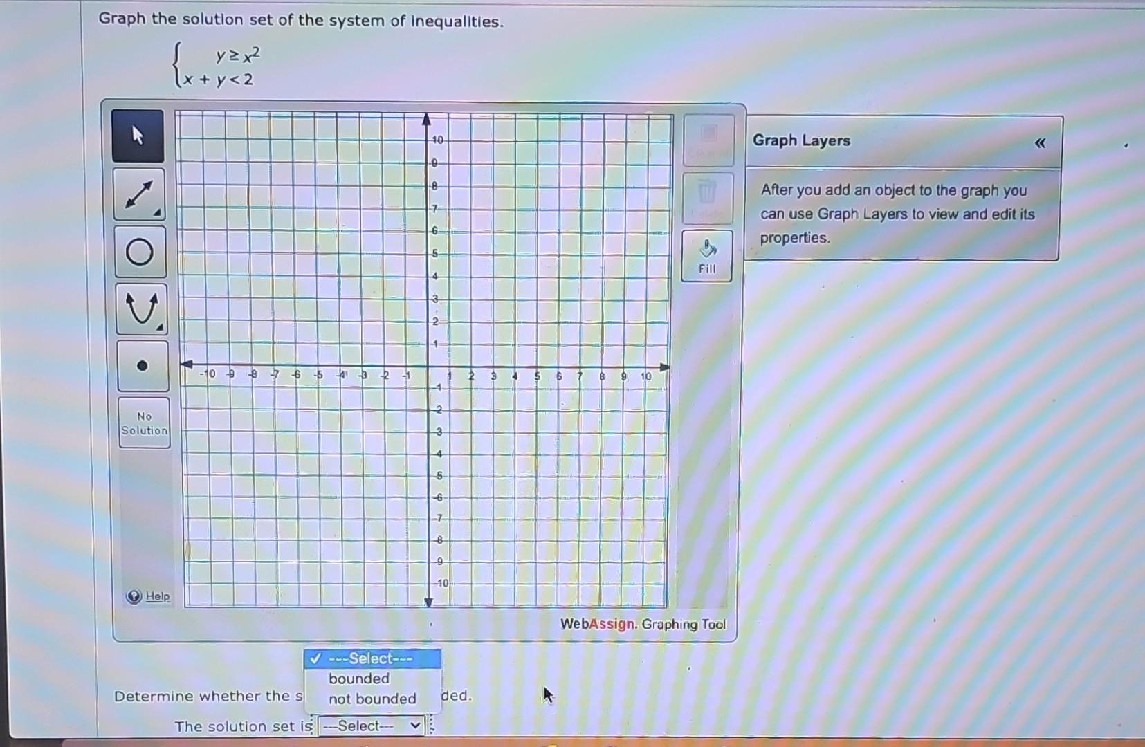Solved Graph the solution set of the system of inequalities. | Chegg.com