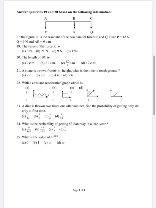 Solved Multiple Choice Questions 1. Find the solution of the | Chegg.com