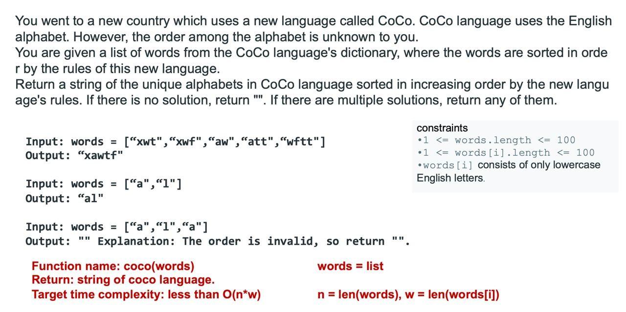 Solved You went to a new country which uses a new language | Chegg.com