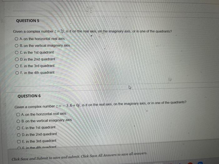 Solved Without calculations, determine which quadrant the | Chegg.com