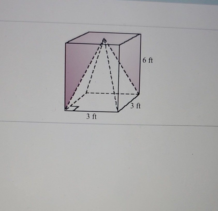 Solved 6 ft L - 3 ft 3 ft | Chegg.com