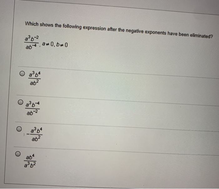 Solved ab. a 0,00 2362 Which shows the following expression | Chegg.com