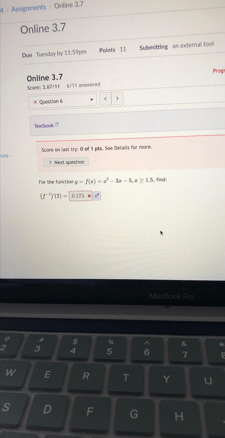 Solved Assignments > ﻿Online 3.7Online 3.7Due Tuesday by | Chegg.com