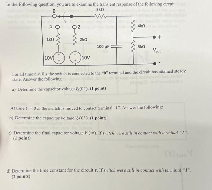 Solved For all time t
