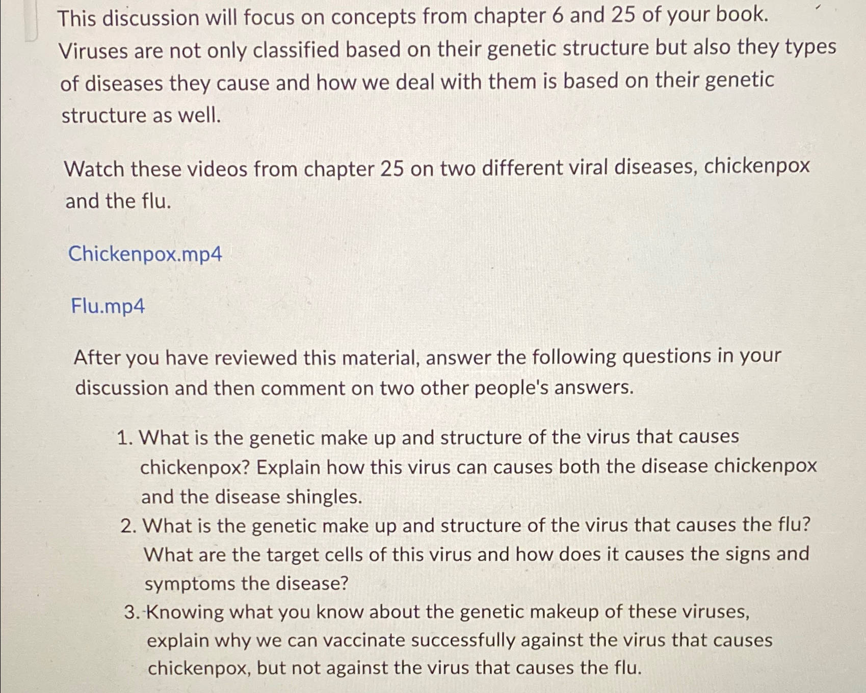 Solved This discussion will focus on concepts from chapter 6 | Chegg.com