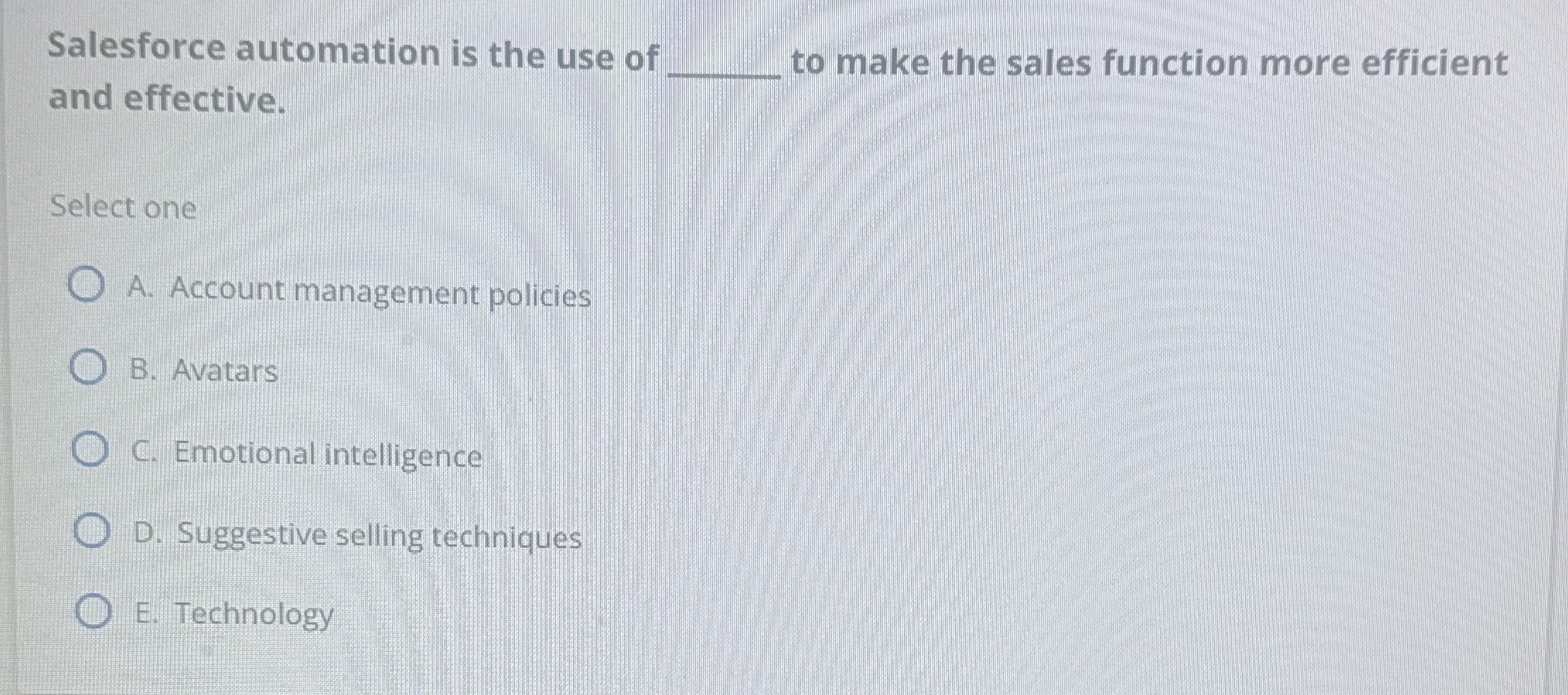 Solved Salesforce automation is the use of q, ﻿and | Chegg.com