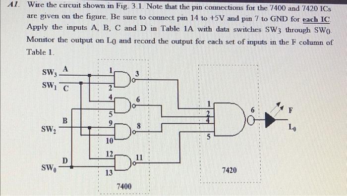 Solved Objective: To show how TTL and CMOS NAND, NOR and XOR | Chegg.com
