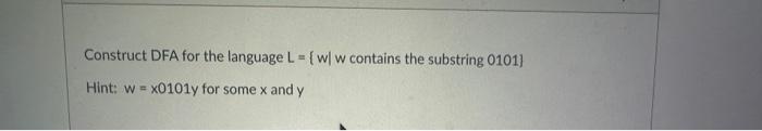 Solved Design DFA which accepts strings 1100 or 1010 | Chegg.com