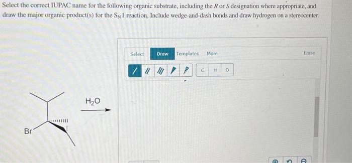 Solved Select the correct IUPAC name for the following | Chegg.com