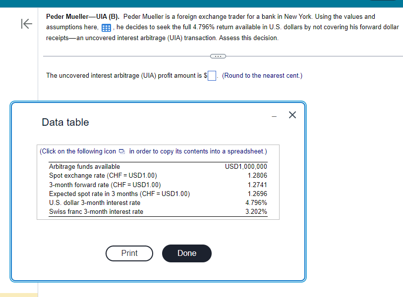 Solved Peder Mueller-UIA (B). ﻿Peder Mueller is a foreign | Chegg.com