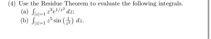 Solved Please help using conplex analysis way to solve these | Chegg.com