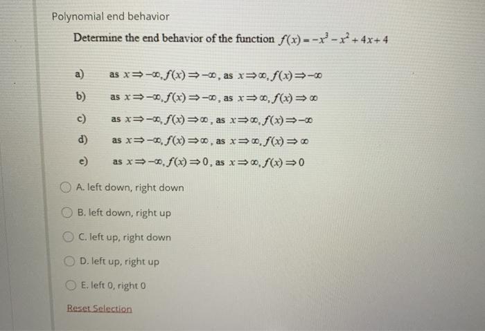 Solved Polynomial intercepts to equation #1 The cubic | Chegg.com
