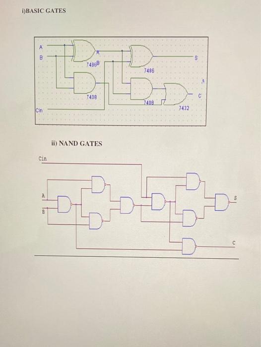 EXPERIMENT: 4 ADDERS AND SUBTRACTORS DESIGN AIM: To | Chegg.com