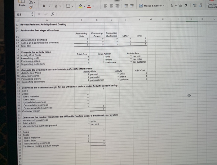 Solved J18 x fx G H K А B с D E F 1 Chapter 7: Applying | Chegg.com