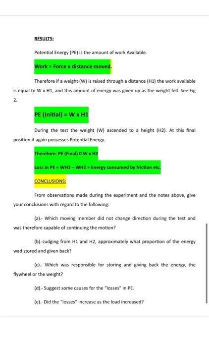 Solved ---POTENTIAL AND KINETIC ENERGY--- Lab Activity | Chegg.com