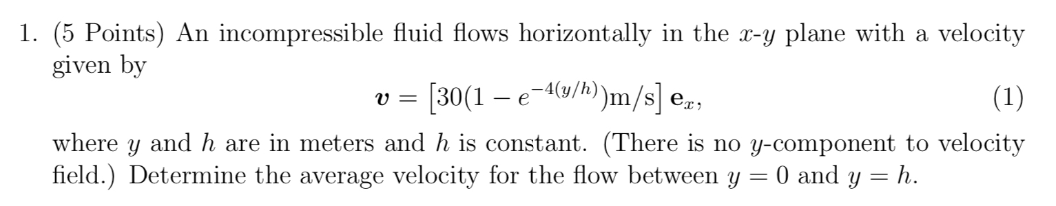 Solved An incompressible fluid flows horizontally in the x-y | Chegg.com