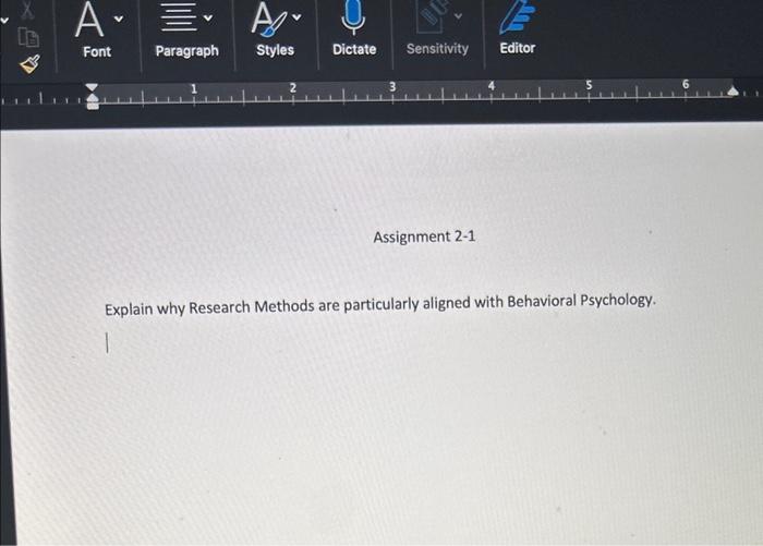 Solved Explain why Research Methods are particularly aligned | Chegg.com