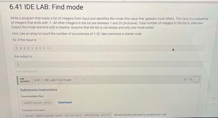 Solved Write a program that reads a list of integers from | Chegg.com