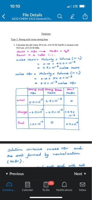 Solved Solution contains excess base, NaOH, and. the salt | Chegg.com