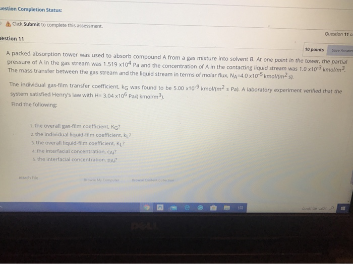Solved Jestion Completion Status: Click Submit to complete | Chegg.com