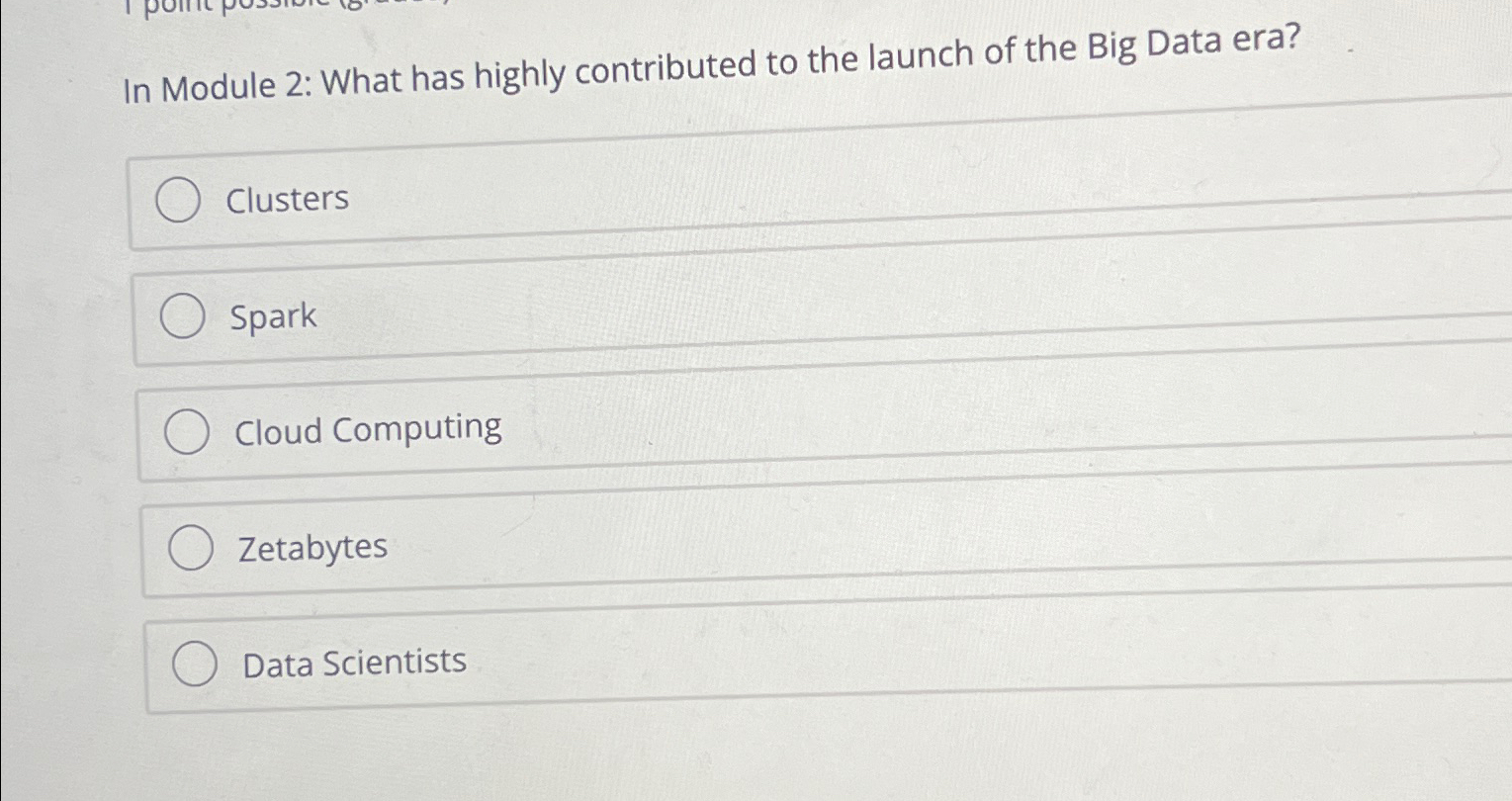 Solved In Module 2: What has highly contributed to the | Chegg.com