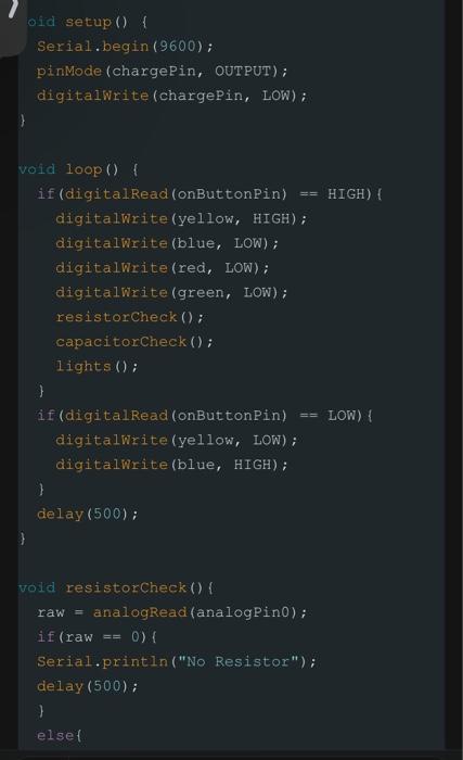 Solved Explain what the different parts of this code do ( | Chegg.com