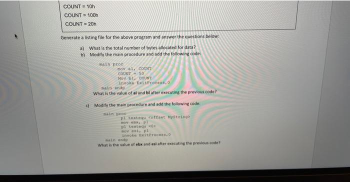 1. The following program demonstration of multiple | Chegg.com